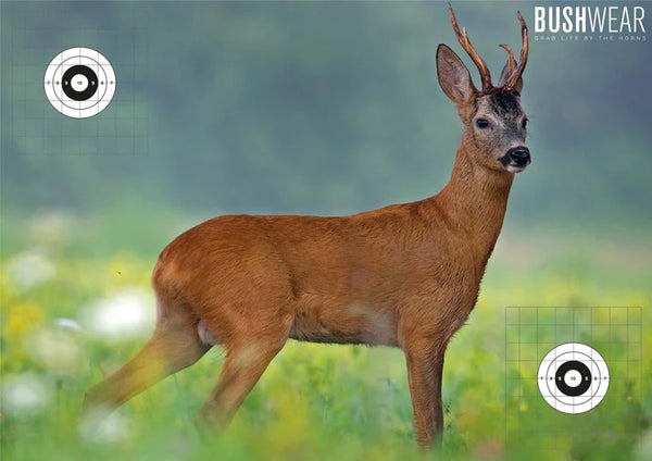 Bushwear 4x Pack Double Sided Targets – Border Guns and Tackle