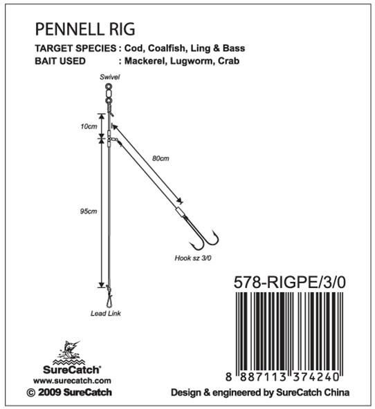 SureCatch Pro Series Pennell Rig – Border Guns and Tackle