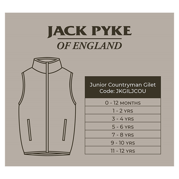 Jack Pyke Children's Countryman Fleece Gilet – Border Guns and Tackle