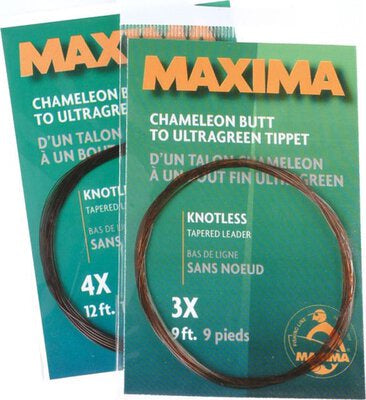 Maxima Knotless Tapered Leader – Border Guns and Tackle